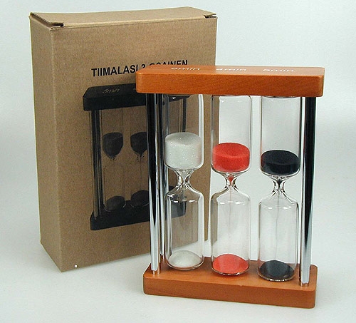 Tiimalasi 3-osainen - Kultatukku.fi