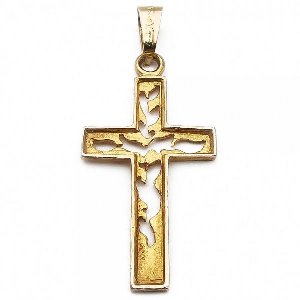 Kultainen risti riipus - Kultatukku.fi