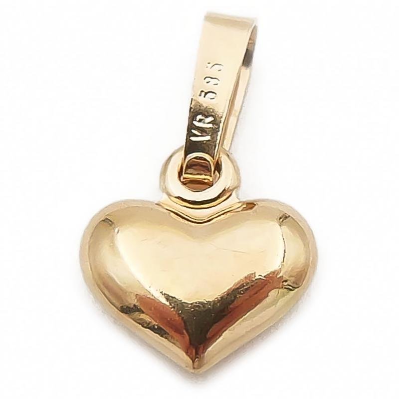 Kultainen riipus,sydän - MYYTY - Kultatukku.fi